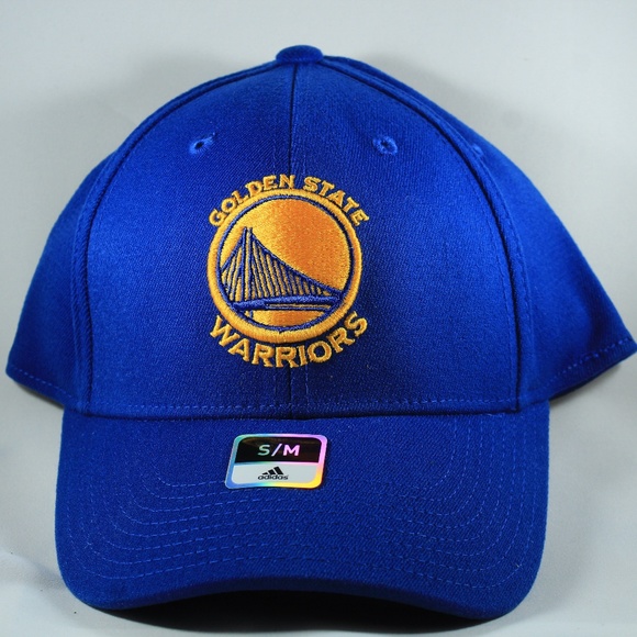 adidas | Accessories | New Golden Gate Warriors Adidas Stretch Fit Cap ...